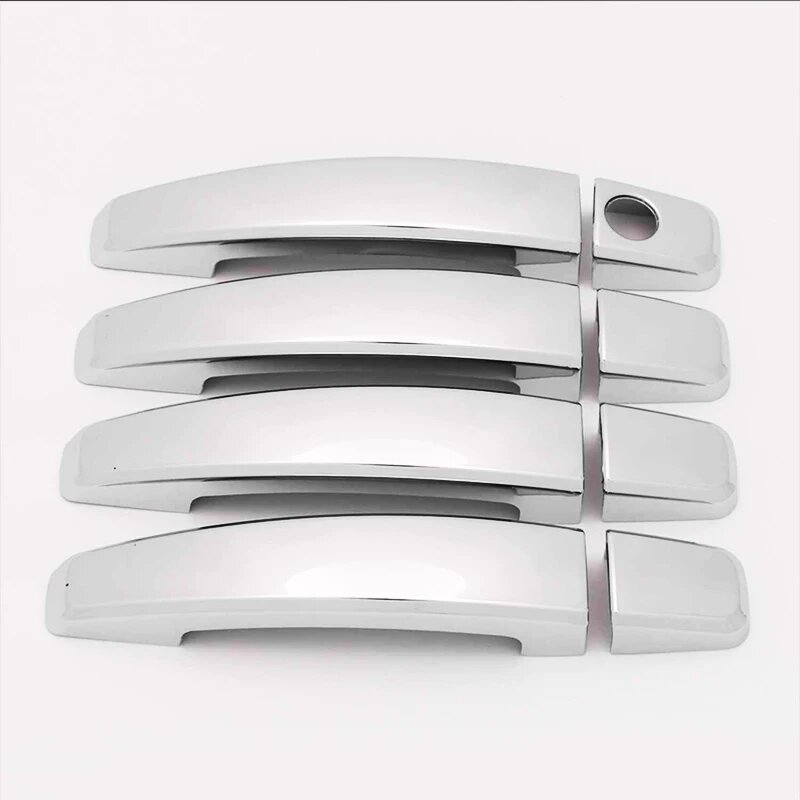 Для Vauxhall Opel Antara Saturn Vue Holden Chevrolet Captiva Sport GMC Terrain 07-15 хромированная серебряная боковая дверная ручка накладка