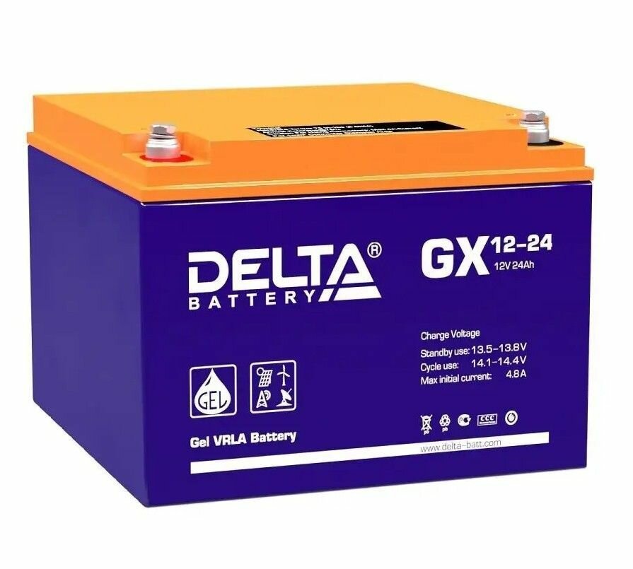 Аккумуляторная батарея Delta GX 12-24