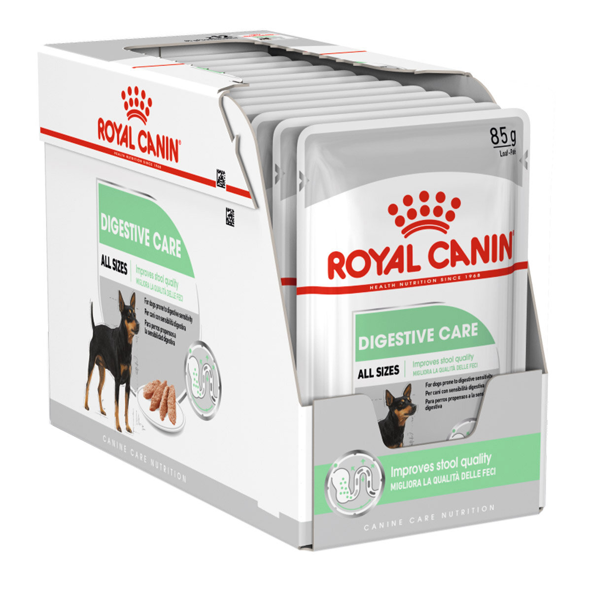 ROYAL CANIN Влажный ( консервированный ) корм Digestive Care для собак всех пород, 85 г х 12 штук