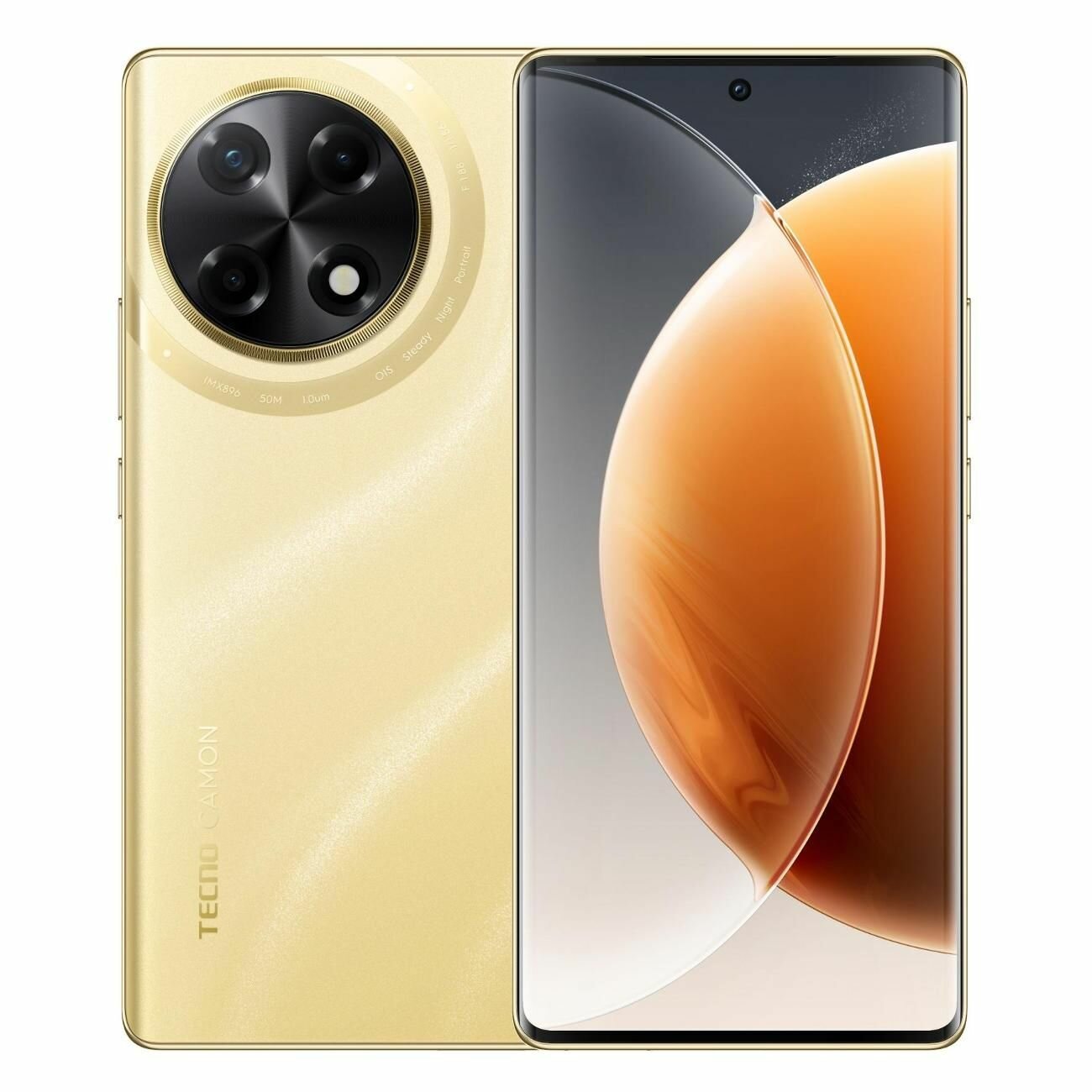 Смартфон Tecno CAMON 30S 8/128GB Dawn Gold