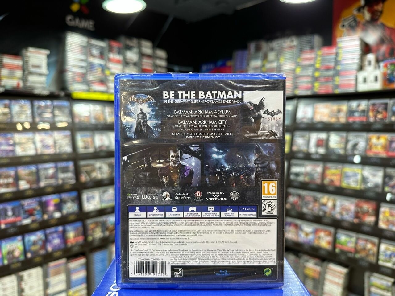 Игра Batman: Return to Arkham PS4 (Box) — фото 1