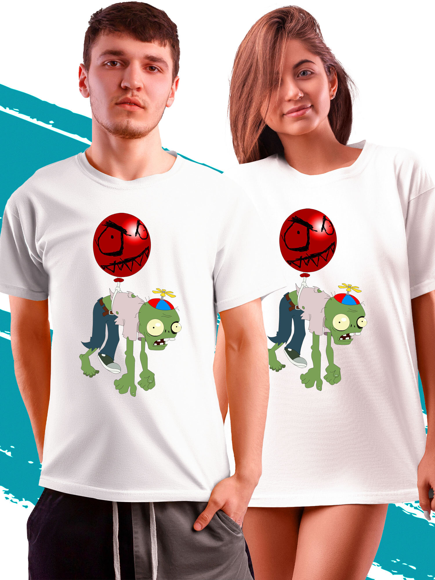 Футболка Растения Против Зомби