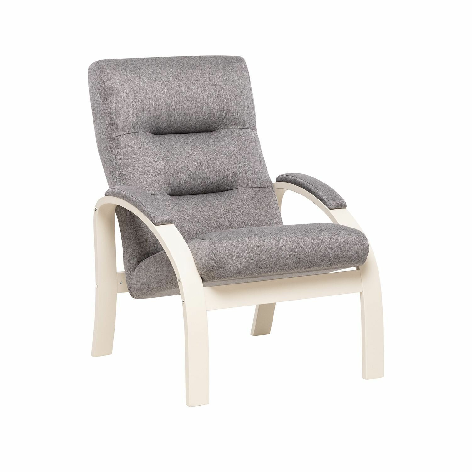 Кресло Leset Лион Слоновая кость, ткань Malmo 90