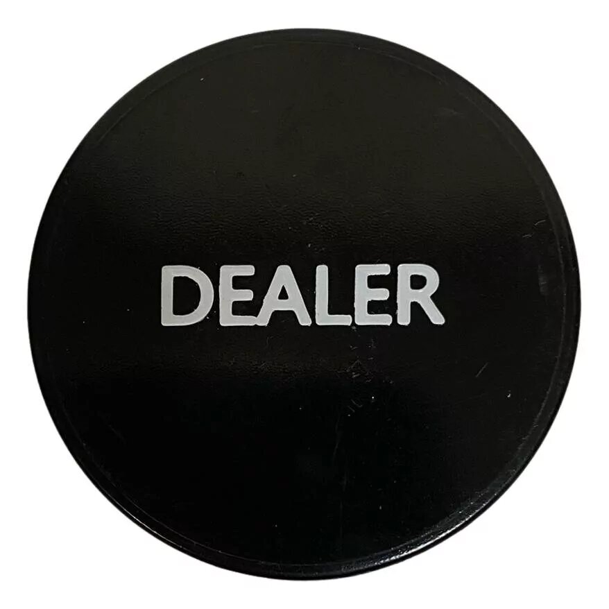 Фишка дилера черная