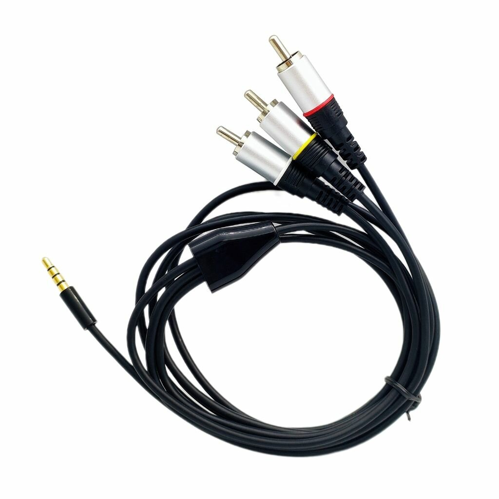 Кабель 3,5 мм к RCA MyPads для планшета и динамика, длина 1,5 м