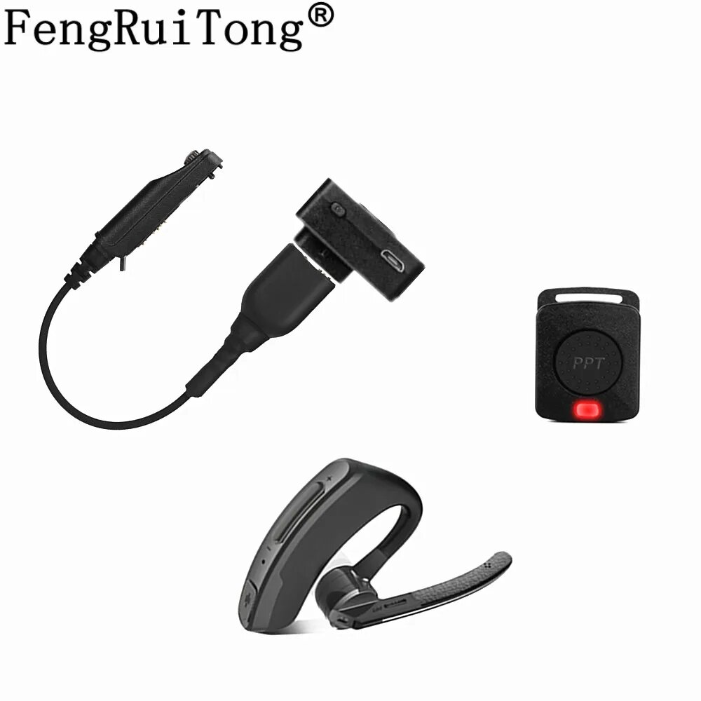 Беспроводная Bluetooth гарнитура K-Head для раций Baofeng