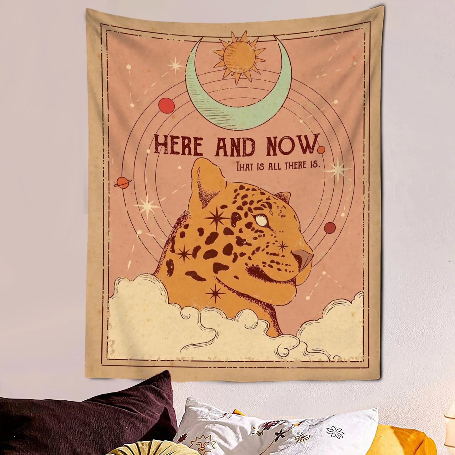 Kawaii Comics Dream Cat Card Гобелен 100% полиэстер 150x100cm, gt1124-19