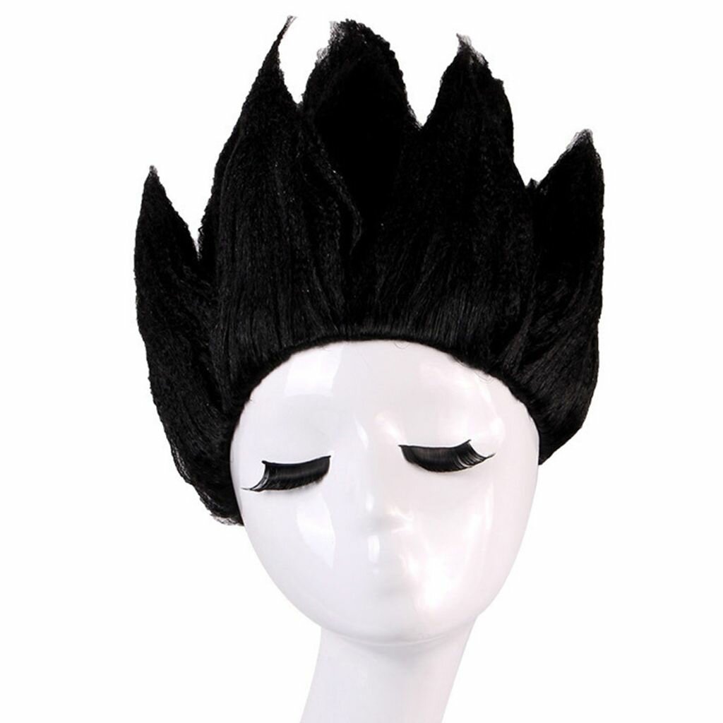 Детский парик для косплея-черный