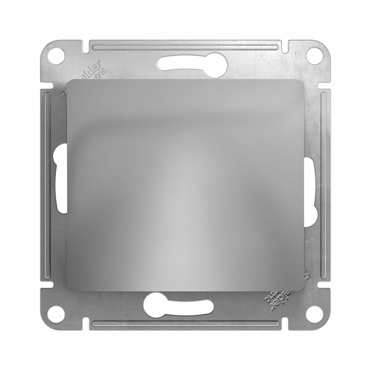 Вывод кабеля встраиваемый Systeme Electric Glossa, IP20, алюминий