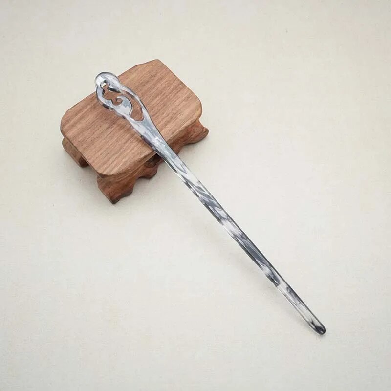 Китайский стиль, черные ацетатные палочки для волос из смолы для женщин, простые заколки для волос, заколка для волос, головные уборы, свадебные украшения, аксессуары