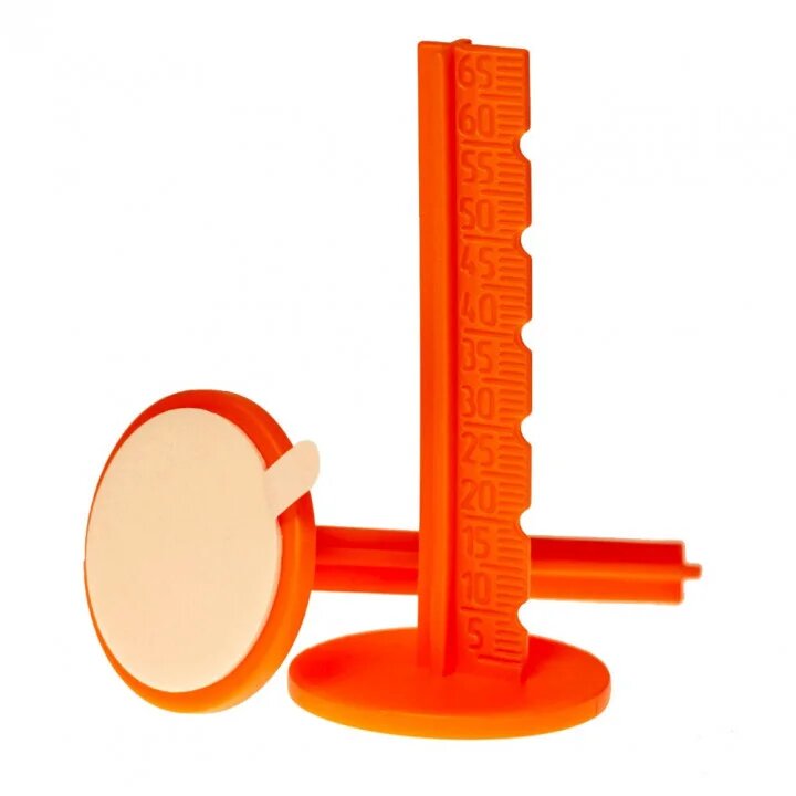 Маяки реперные для наливных полов Пластик Руси 40 шт. с клеевым слоем 88130