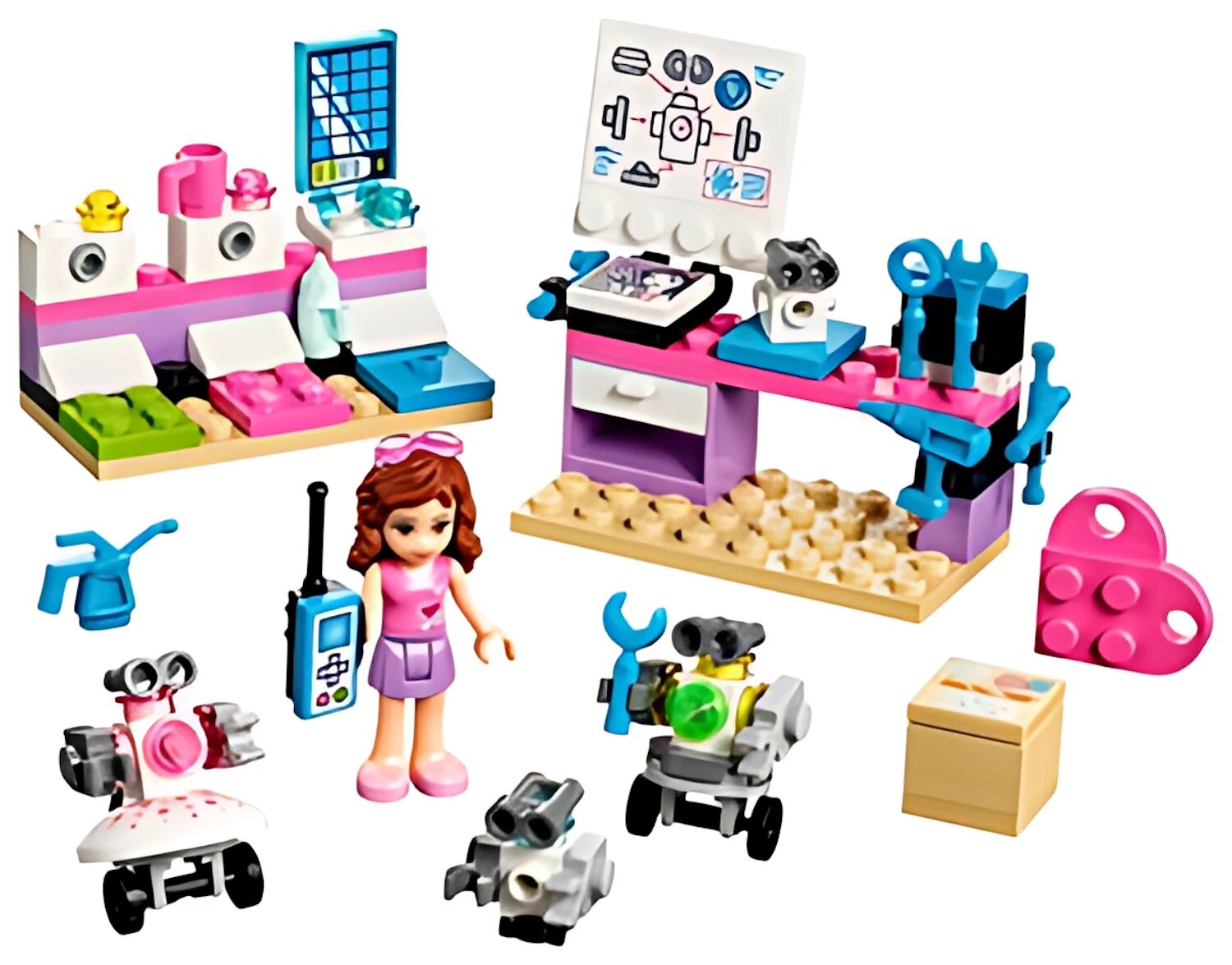 Конструктор LEGO Friends 41307 Творческая лаборатория Оливии