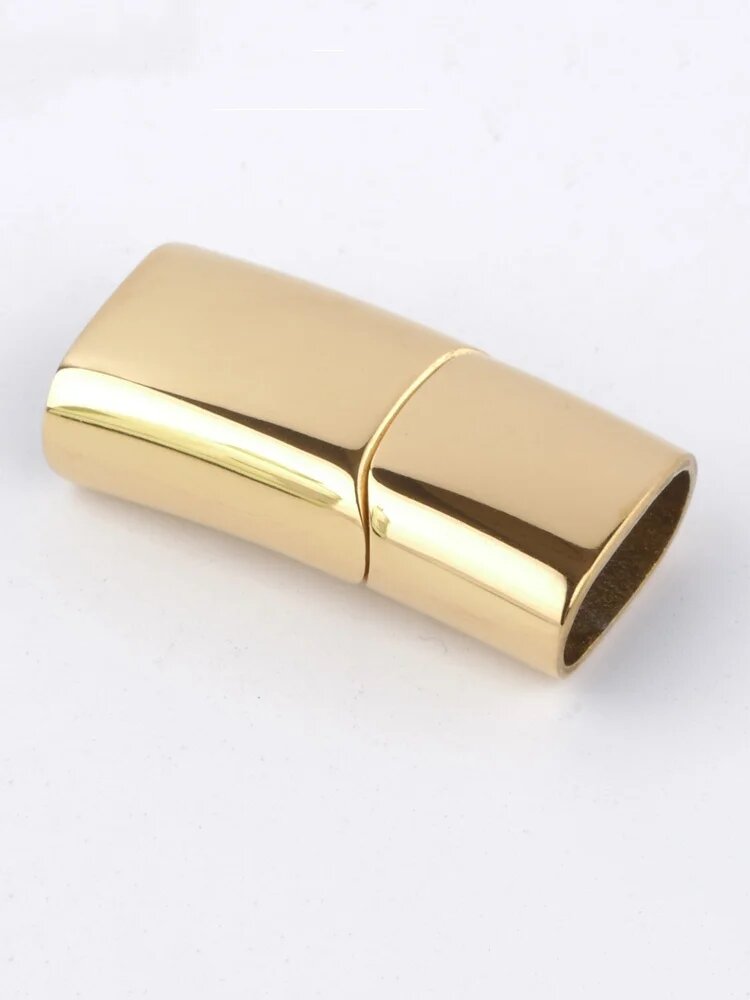 Магнитная застежка для браслета 8mmx4mm, Smooth gold