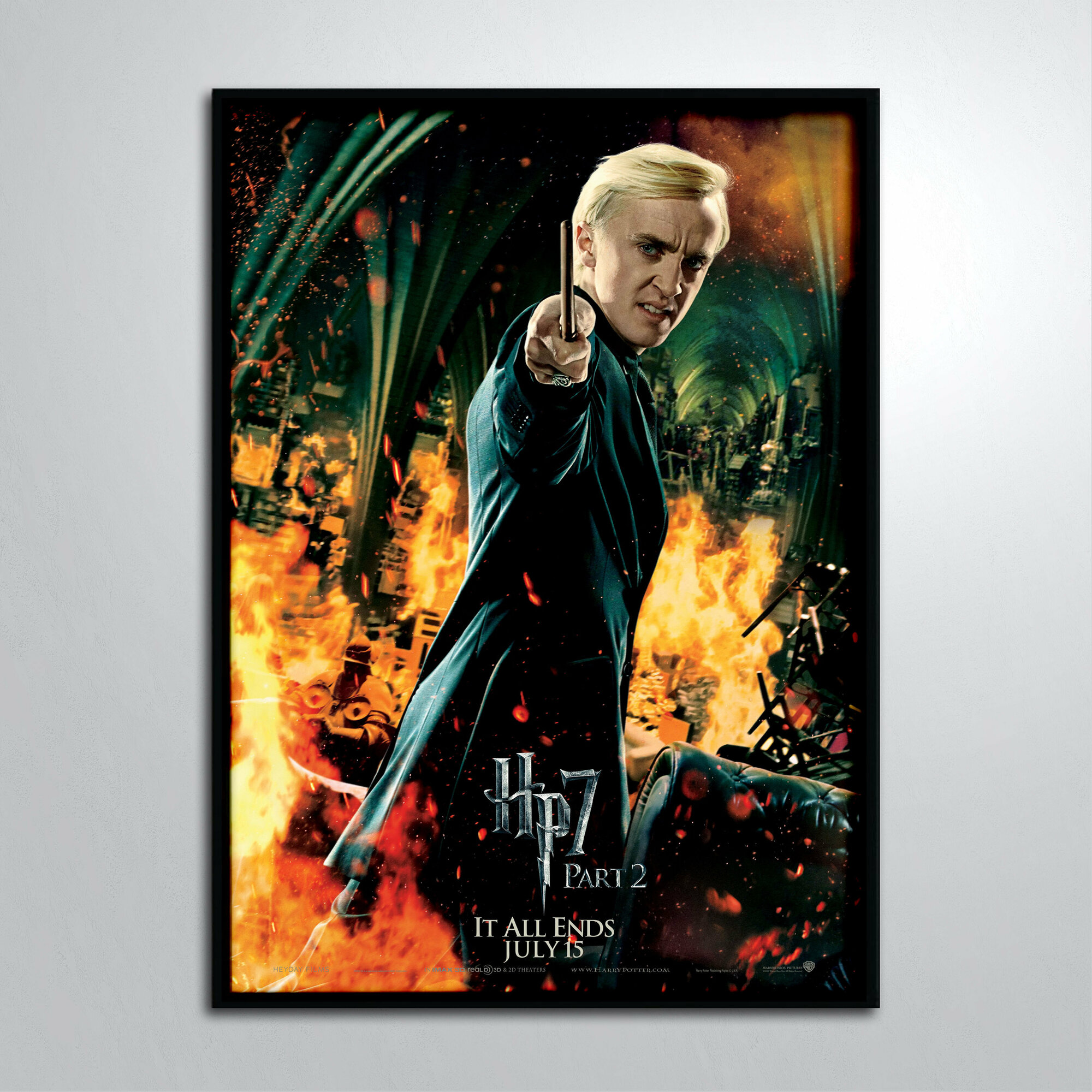 Постер без рамы/Гарри Поттер и Дары Смерти Часть 2 Малфой (А2/420х594)