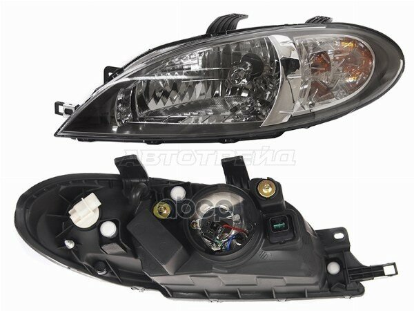 Фара Chevrolet Lacetti 04-13 / Daewoo Gentra 13-15 / Ravon Gentra 15-18 (Слева/ Ручная регулировка/ Sat арт. ST-235-1103L