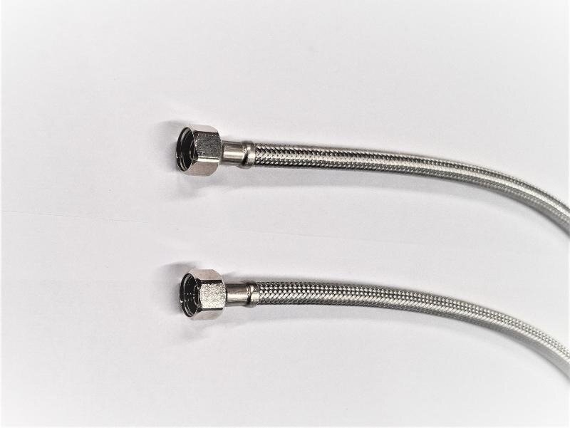 G3/8 x 8mm L=450mm Шланг (2шт) подводки воды смесителя BK903N LUPI