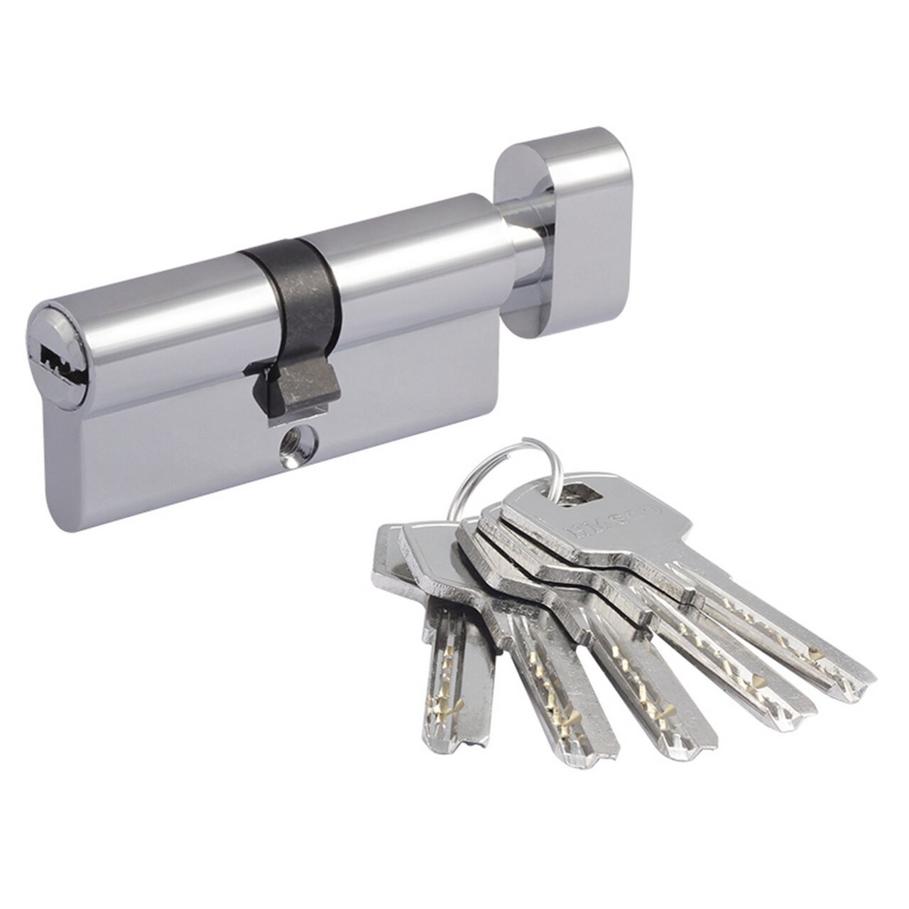 STD Z цилиндровый механизм ЛПВ-70 35-35 хром - дверной цилиндр для дверных замков