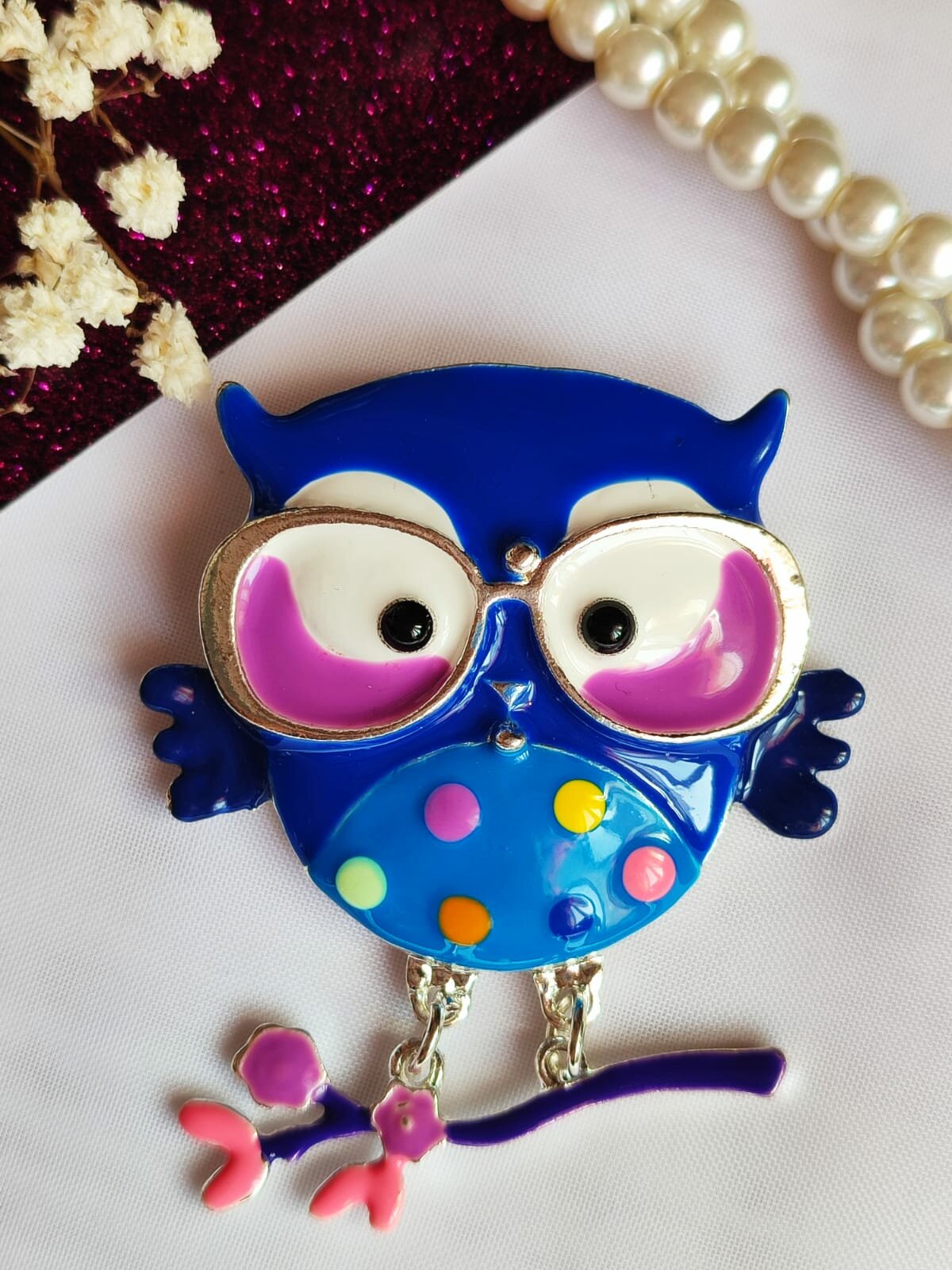 Брошь, эмаль