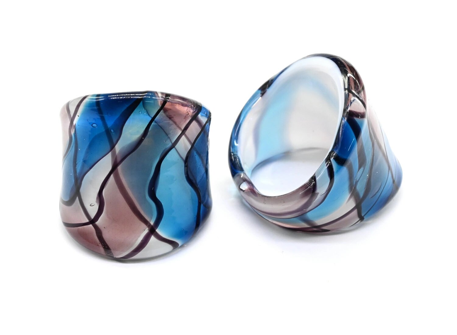 Кольцо, муранское стекло