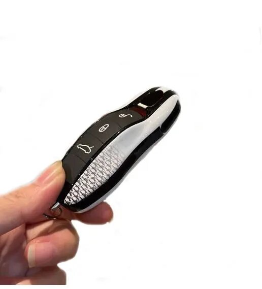 Чехол для дистанционного ключа автомобиля из АБС-пластика, чехол-брелок для Porsche Cayenne Type A