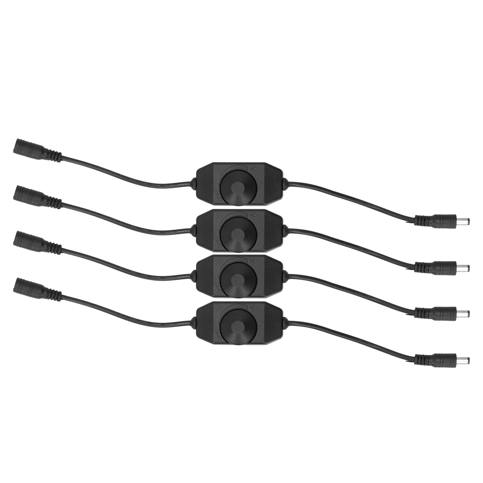 Шт, 12 В, светодиодный диммер яркости, лампа с бесступенчатой регулировкой яркости, аксессуар для контроллера, черный