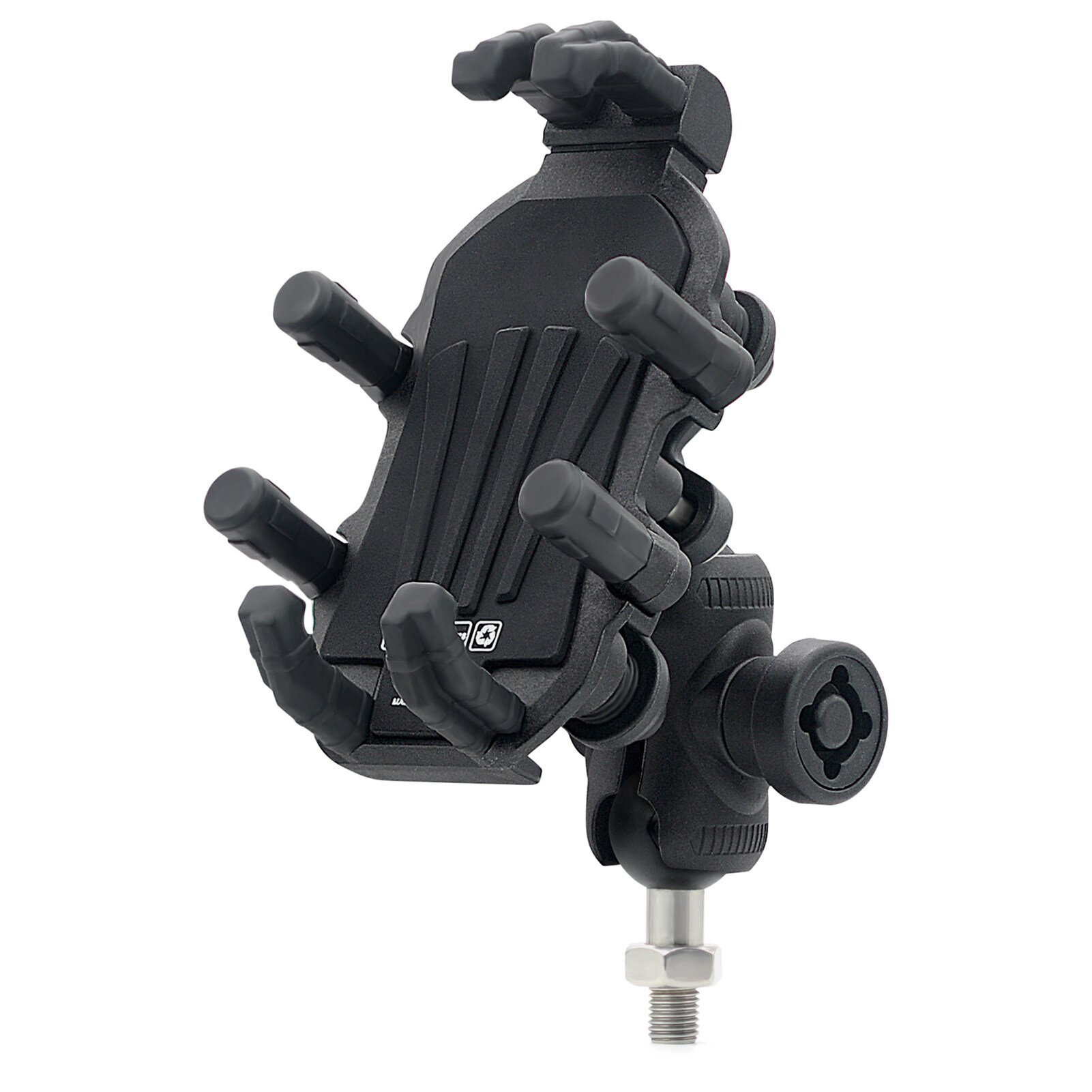 Держатель телефона с гасителем вибраций, противоугонный, шаровая M8, 360