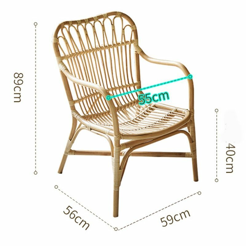 Стул из ротанга, кресло