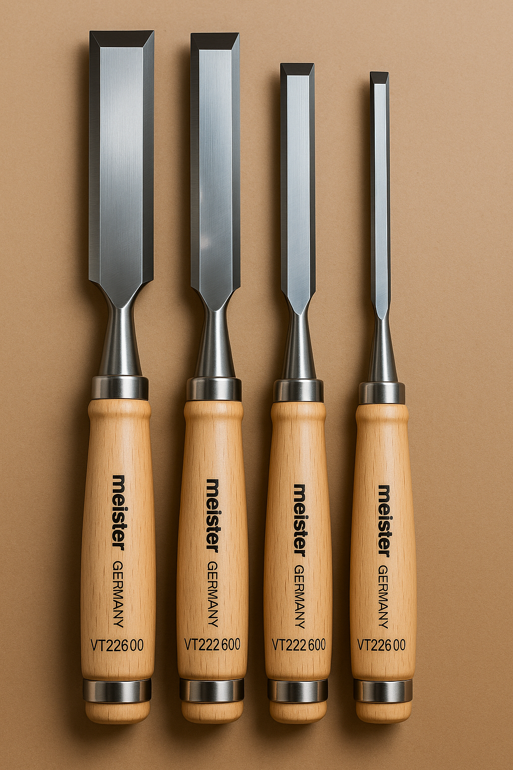 Стамески 4шт по дереву