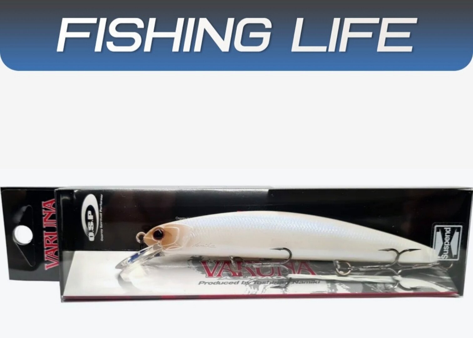 Воблер OSP ASURA VARUNA 110SP (суспендер, 110мм, 16гр) - P-83 (GHOST PEARL)