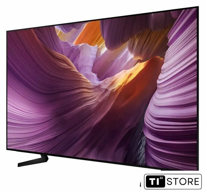 Телевизор Samsung OLED QE55S85FAEXRU, диагональ 55" 4K Ultra HD Smart TV, Tizen OS, Wi-Fi, Bluetooth, 120Гц