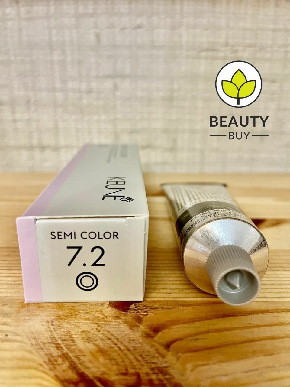 Keune Semi Color #7.2 Безаммиачный краситель для тонирования, Средний блондин Перламутровый, 60 мл