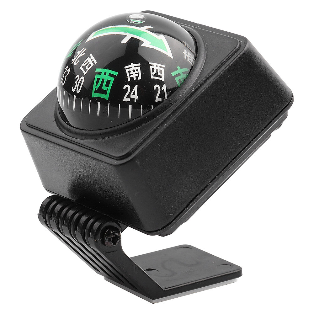 Dash Mount Compass, High Precision Direction Pointing Guide Ball, with Self-Adhesive Tape, Easy to Read for Car Truck