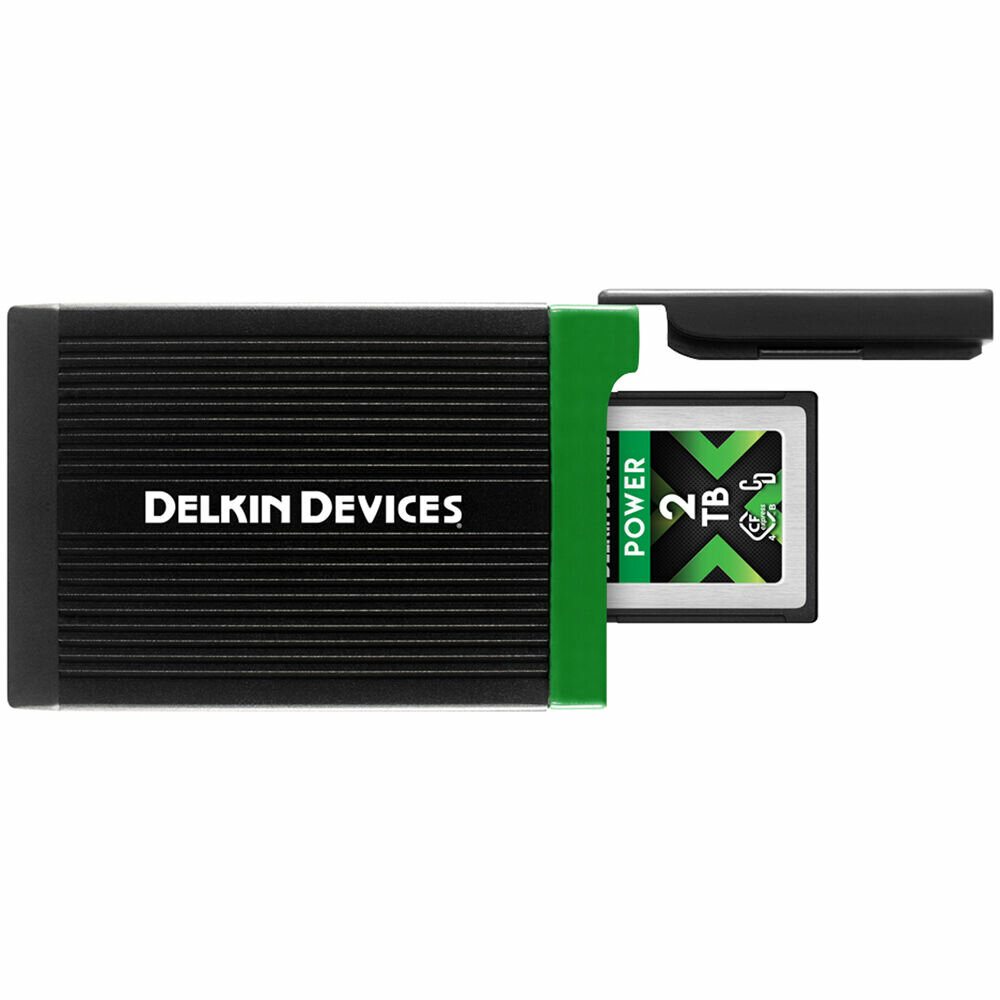 Картридер Delkin Devices USB4 / Thunderbolt CFexpress Type B/A Card Reader [DDREADER-60A]
