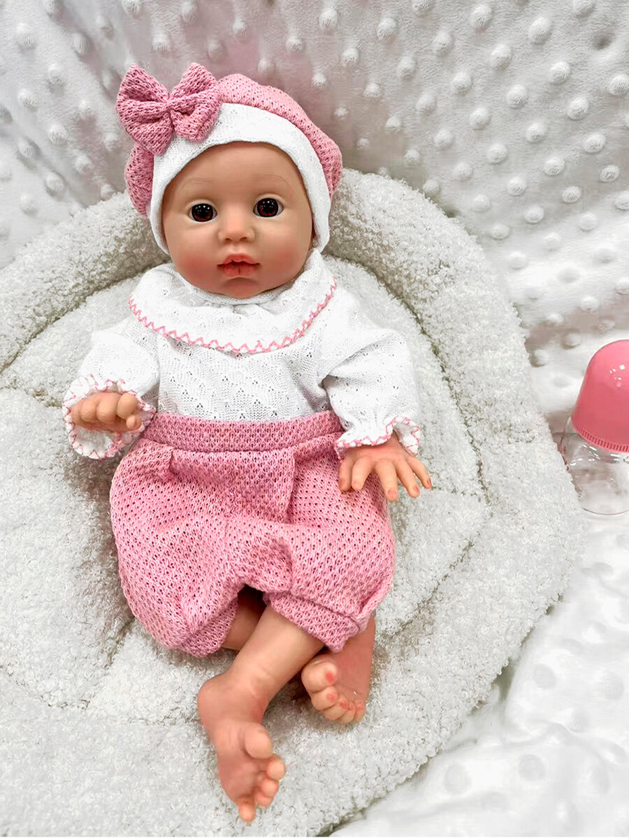 Кукла Реборн "Элиза", 33см, реалистичная, платиновый силикон, для детей от 3лет