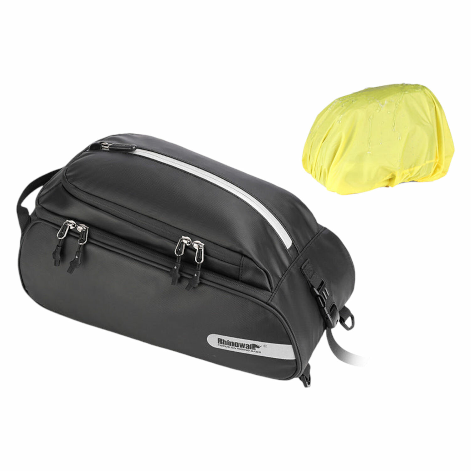 Сумка на велобагажник Rhinowalk 12L Black