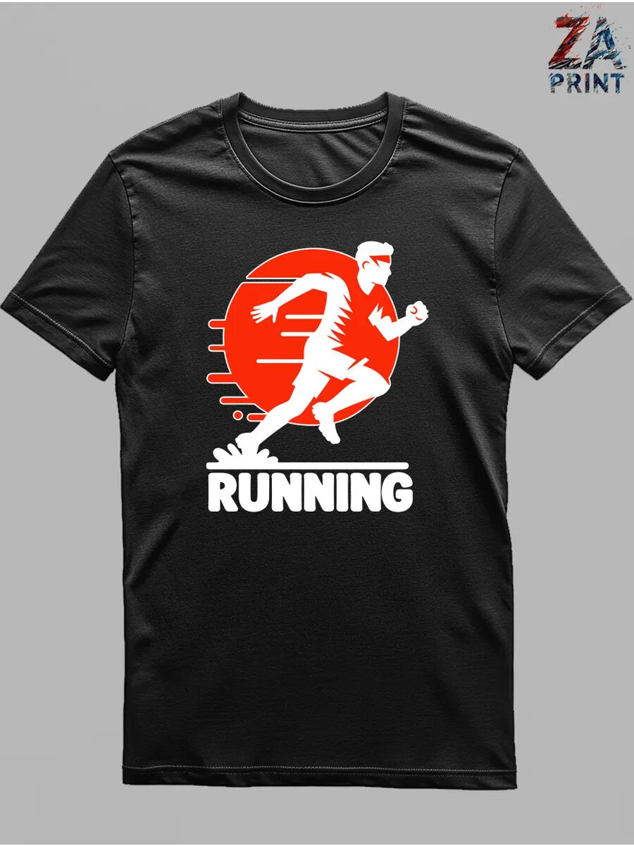 Футболка бег бег running