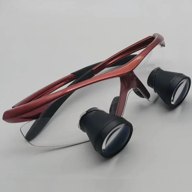 Лупа-магнификатор SRATE 2.5X 3.5X Pupil Distance 64mm, 3.5X, Red