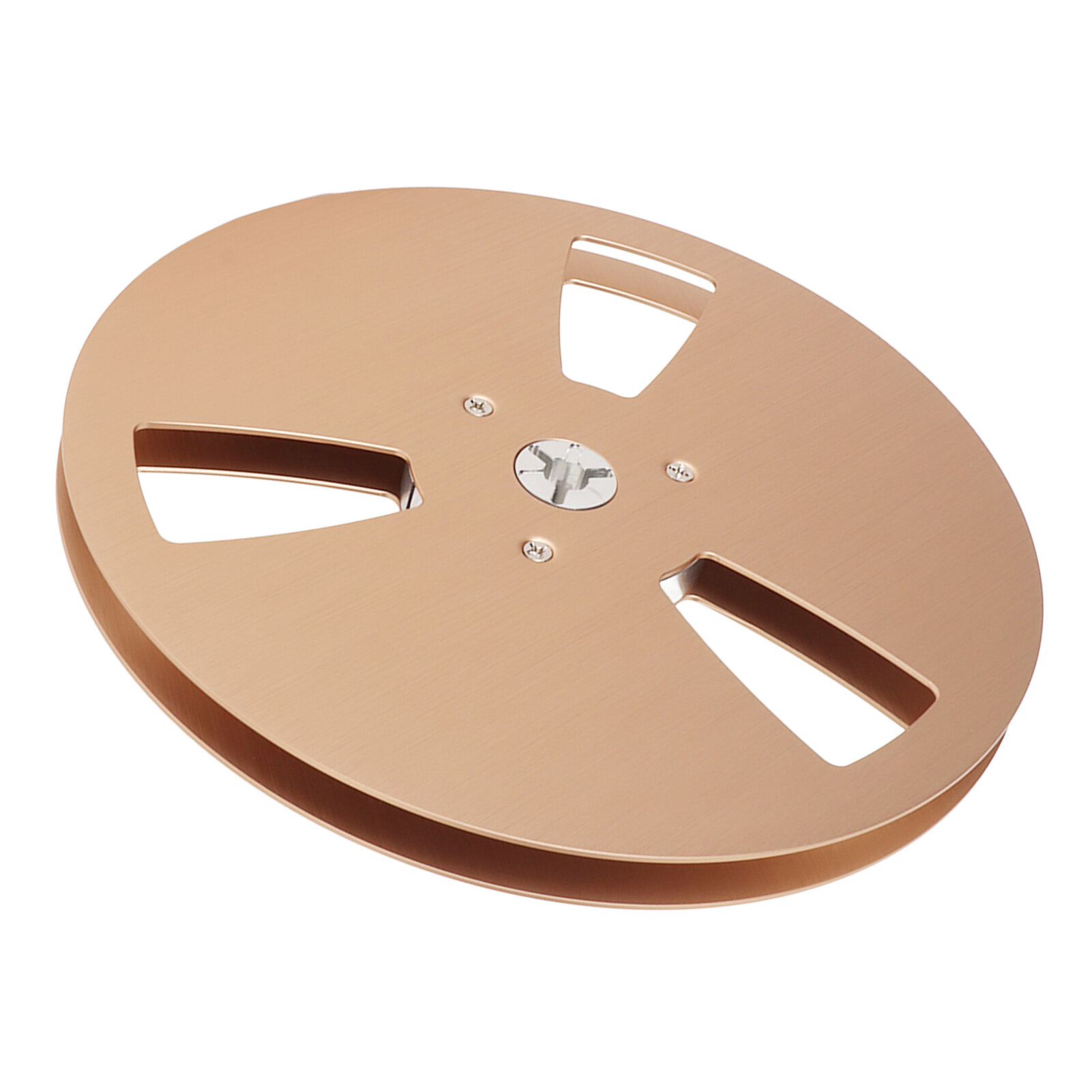 Пустая катушка 1/4 7 дюймов из алюминиевого сплава с 3 отверстиями для TEAC Gold, деталь для устройства, открывающая катушку