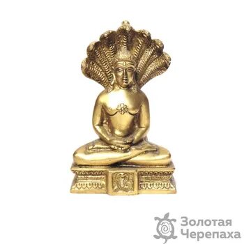 Статуэтка Будда, бронза (Индия), 4х8х12 см.