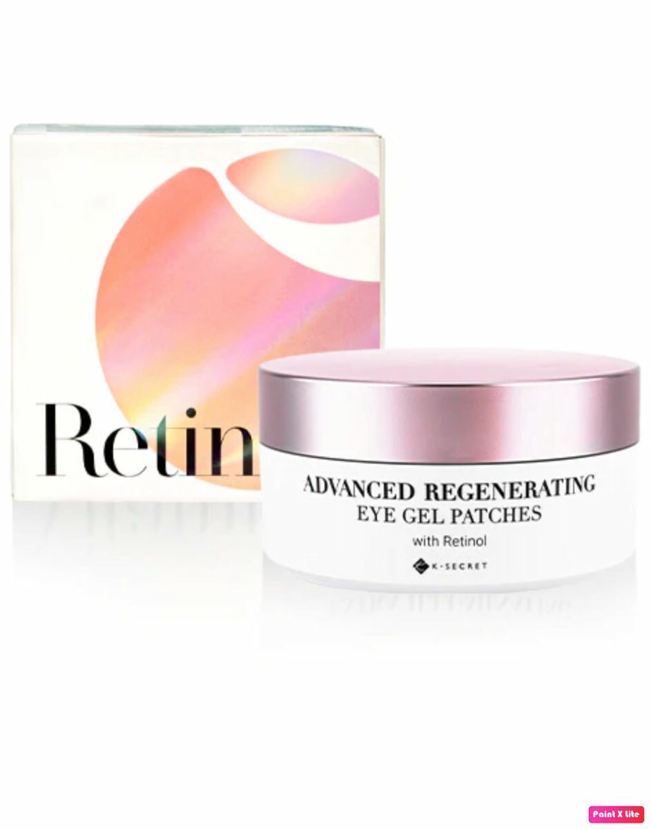 Регенерирующие патчи для век с ретинолом K-SECRET Advanced Regenerating Eye Gel Patches