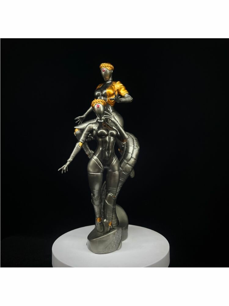 Аниме-фигурка Танцор-близнец с Атомным сердцем Atomic Heart 20cm , самодельная модель