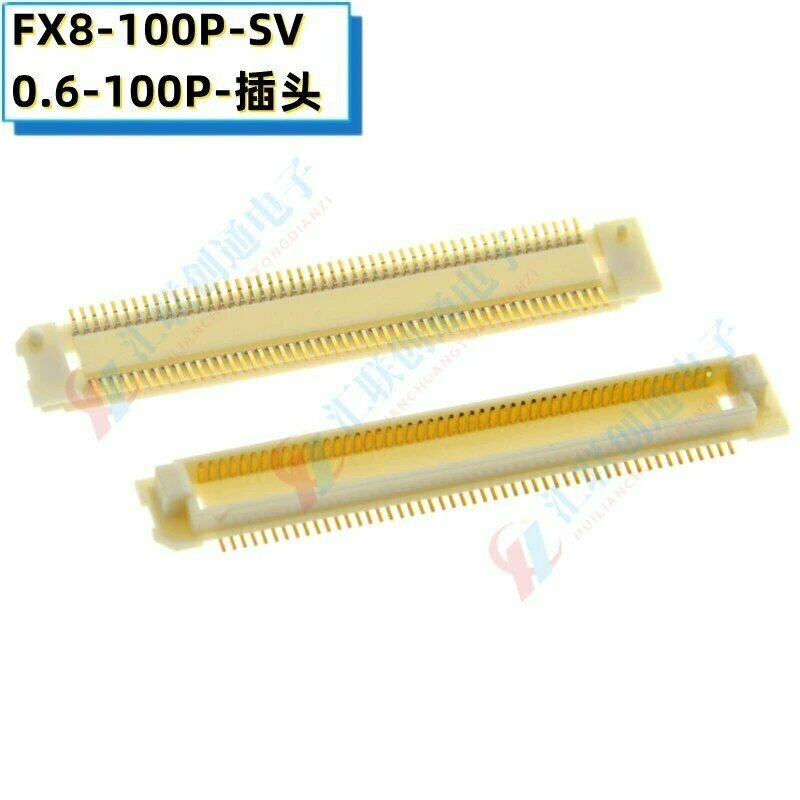 (5 шт.) FX8-100P-SV (22) плата к плате, расстояние 0,6 мм, 100-контактный разъем, патч-разъем, FX8-100S-SV