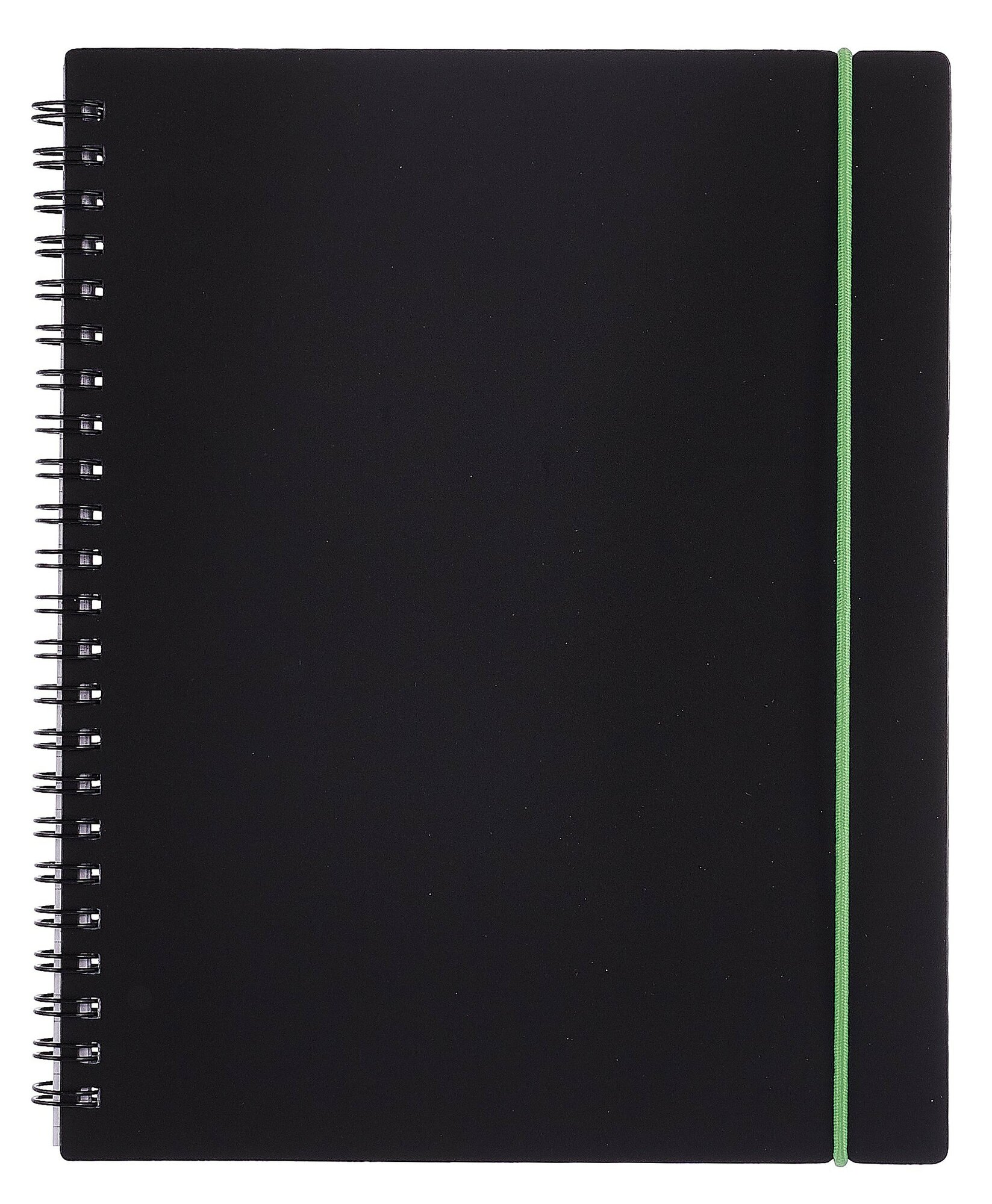 Тетрадь 80 листов, клетка, "Favorite Black. No 2" спираль