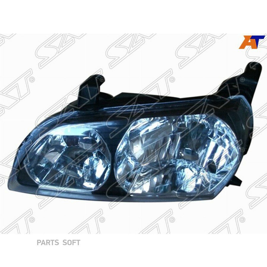 Фара Toyota Ipsum (SXM10) 98-01 (Слева/ Ручная регулировка) от официального дистрибьютора, SAT, артикул ST4425L