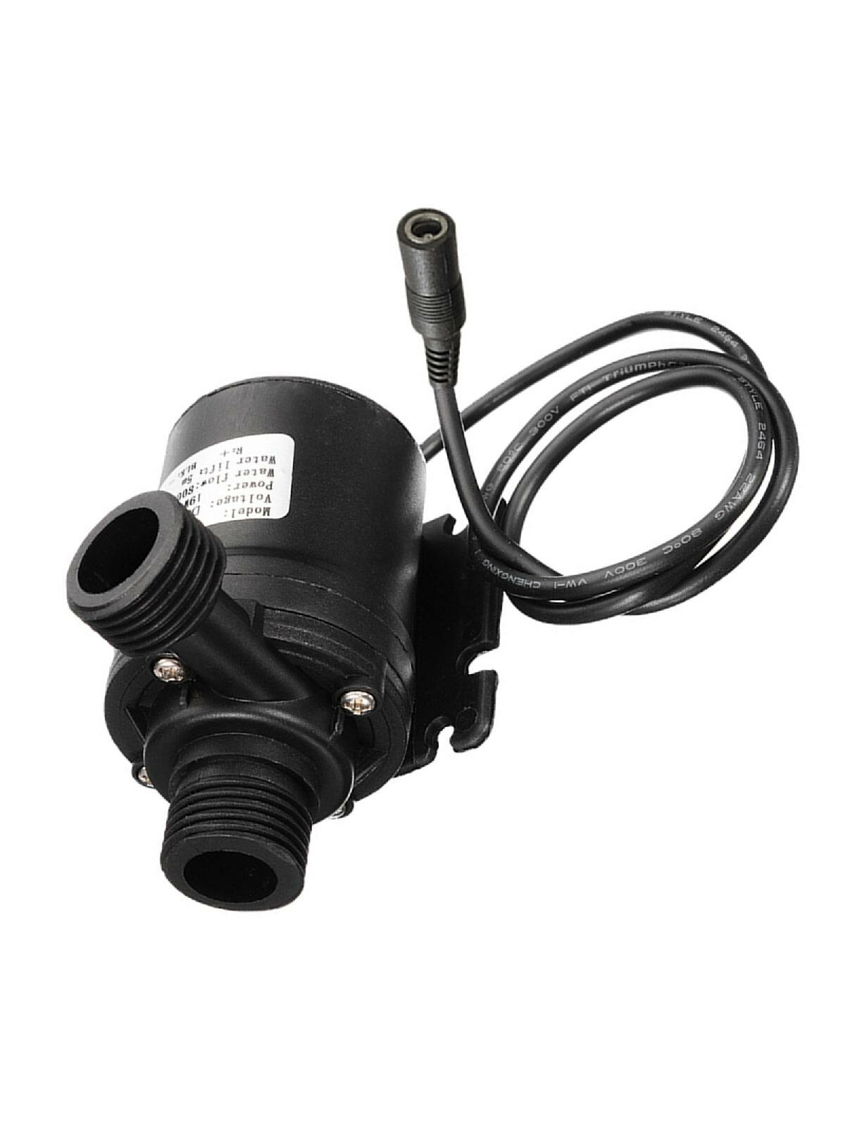 Погружной водяной насос DC12V 24V 13Л / мин Бесщеточный насос для циркуляции воды