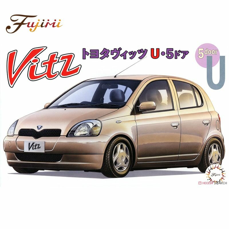 Сборная модель Машинка Fujimi-04738 1/24 Toyota Vitz U 5 door car model kit