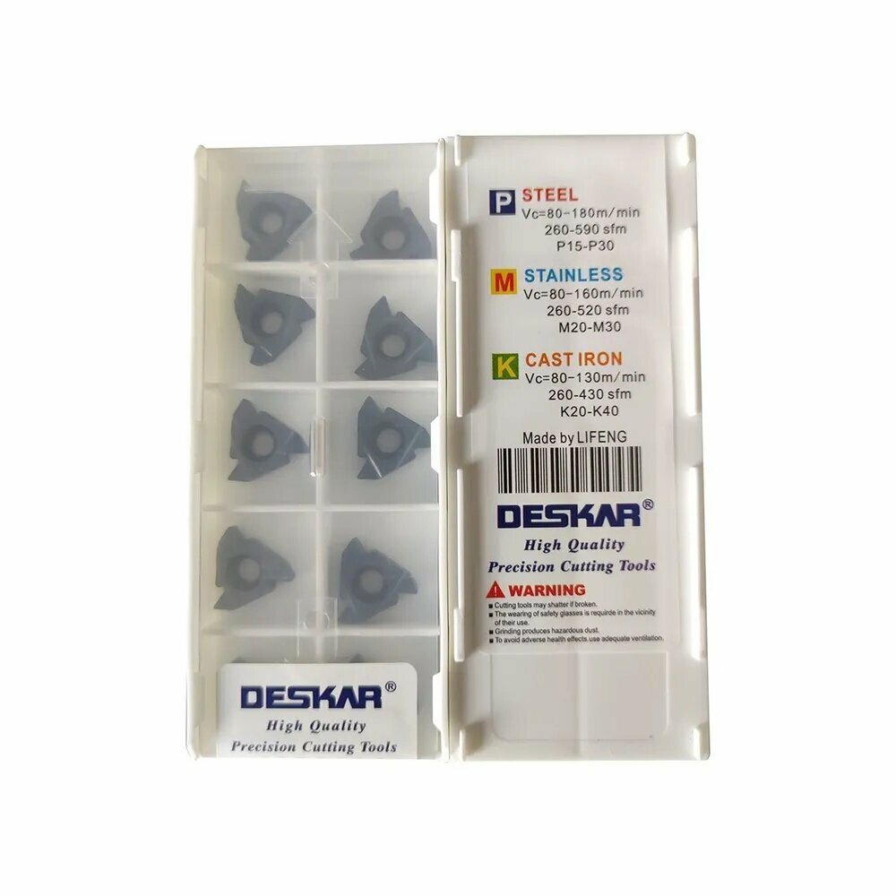 Deskar 08IR1.25ISO LDA- 100% Оригинал Резьба
