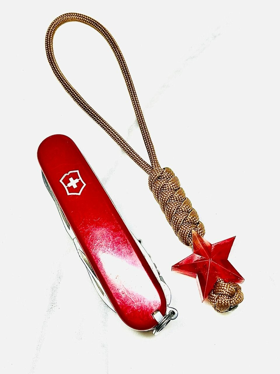 Темляк брелок для ножа "Красная Звезда"