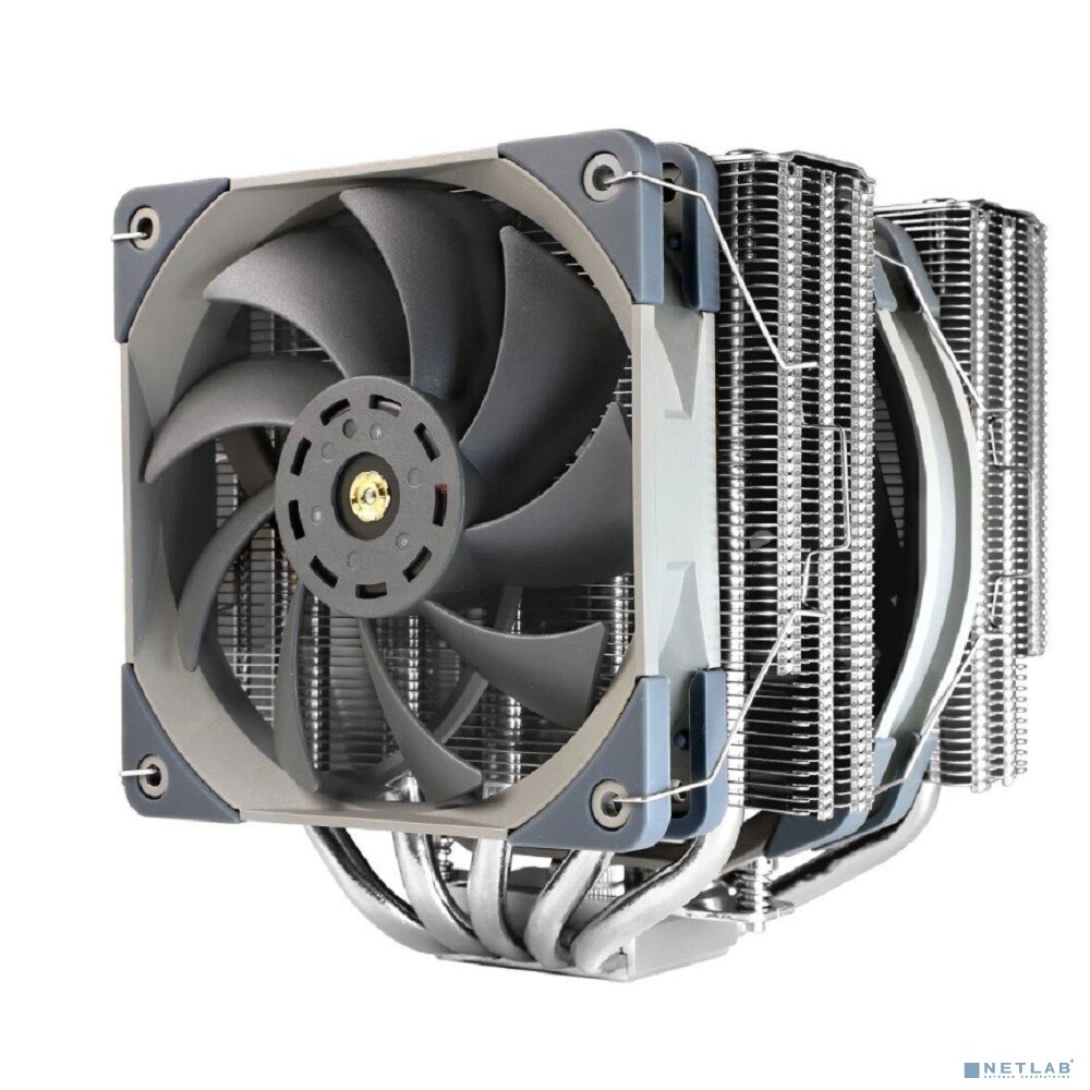 Thermalright Кулер Frost Commander 140 Black LGA115X/1200/1700/2011/-3/2066/AM4/AM5 (Dual Tower, 120mm + 140mm PWM Fan, медное основание, 5 тепл. трубок 8мм) / TRFC140B