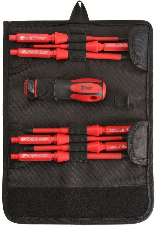 Набор диэлектр. отверток НИО-1107 (КВТ) 61949